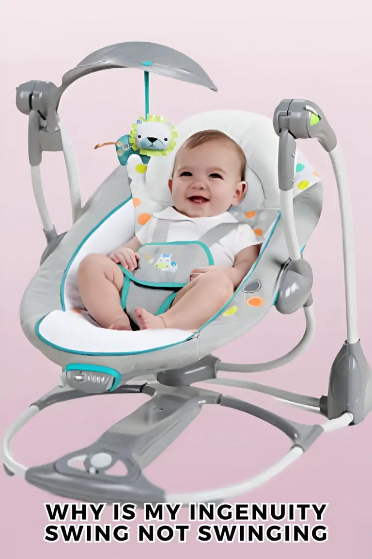 Why Is My Ingenuity Swing Not Swinging?